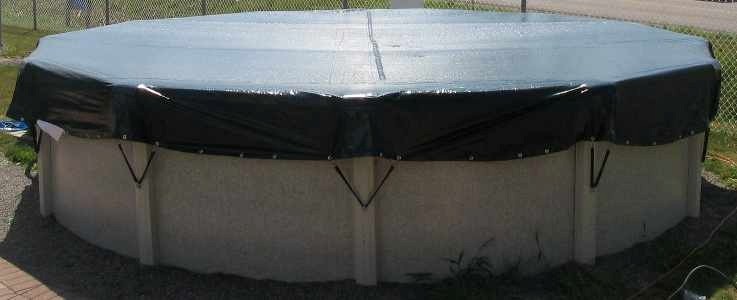 Eliminator - 12x24 Oval Eliminator Winter Cover - Eliminator - Products ...
