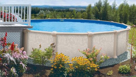 Aboveground Pools - Infinity Above Ground Pool - Aboveground Pools ...