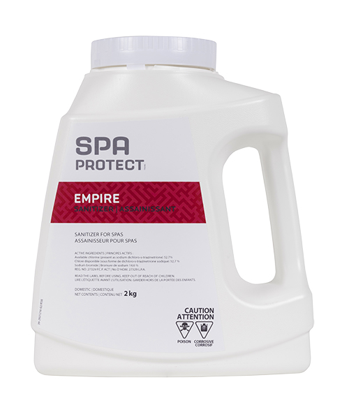 Spa Sanitizer - Empire - Spa - 2kg - Spa Sanitizer - Products - Aqua ...