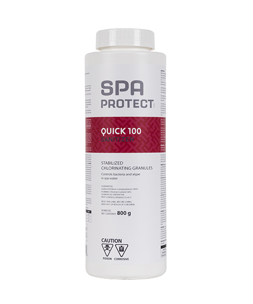 Spa Sanitizer - Quick 100 - Spa - 800g - Spa Sanitizer - Products ...